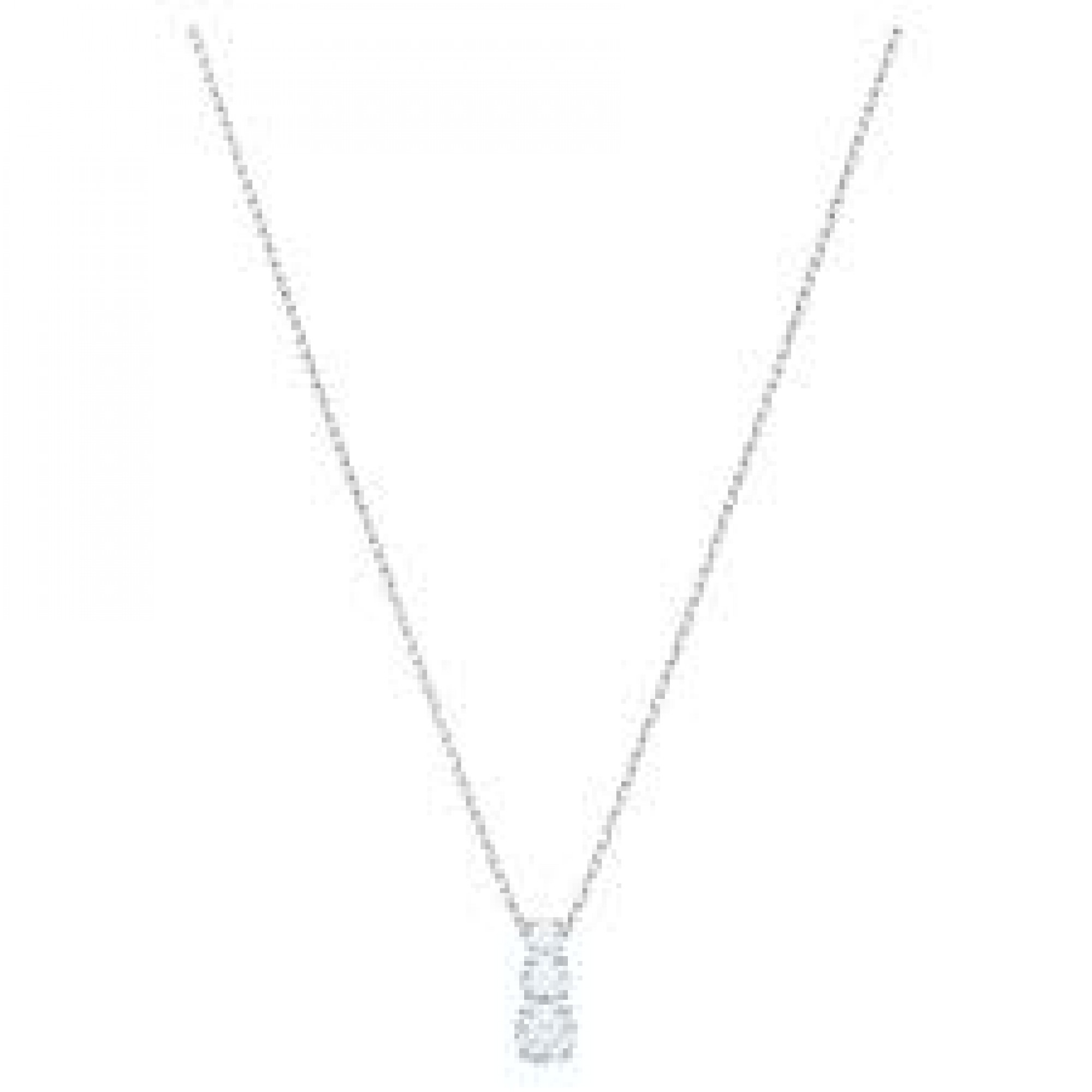 Swarovski Attract Trilogy Round kolye, Beyaz, Rodyum kaplama - 5414970